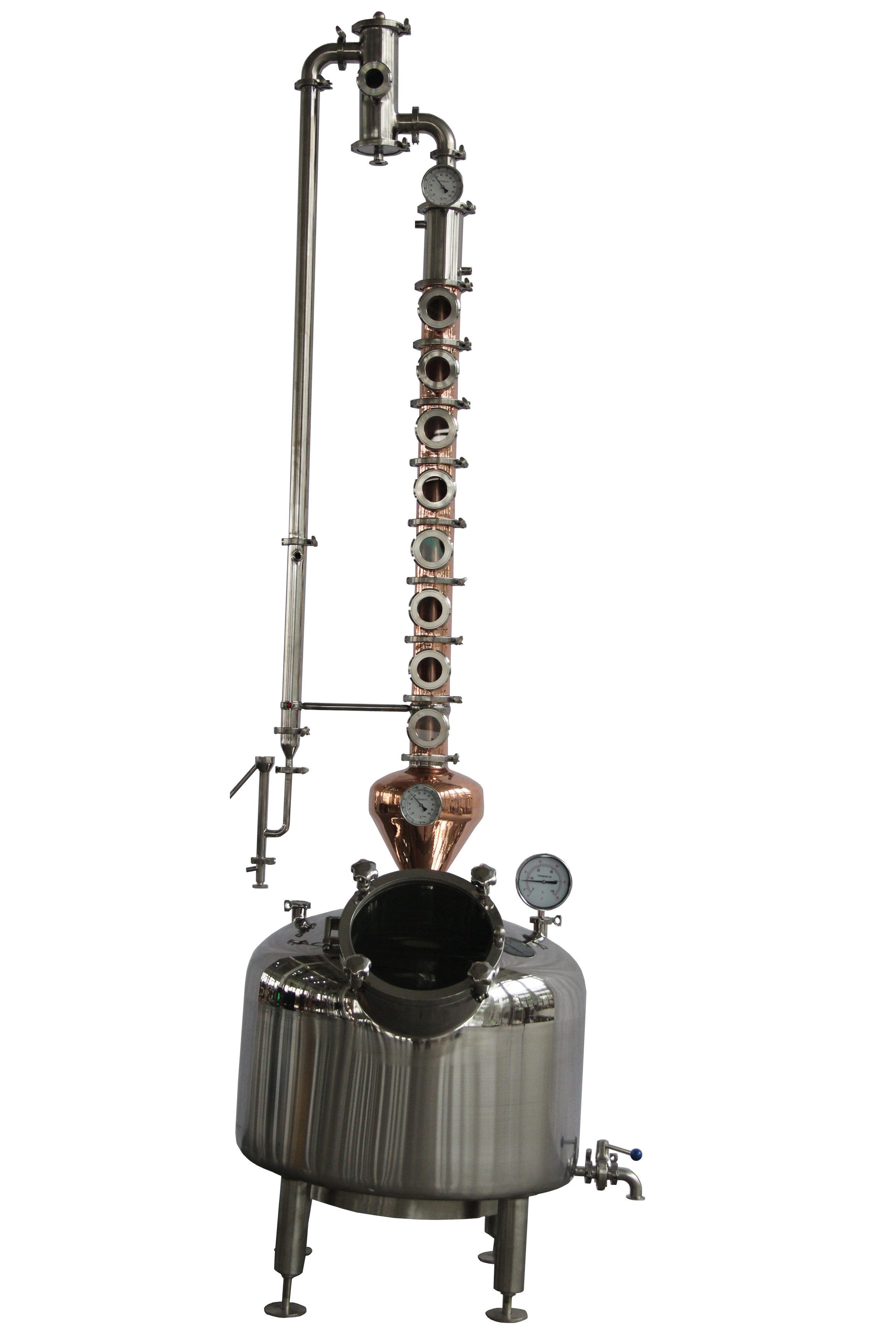 DYE 300 gallons per hour distillation column home distiller alcohol ...