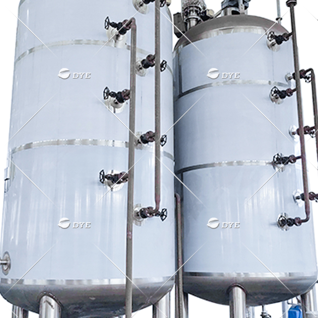 500L-15000L ASME Pressure Vessel Bleaching Evaporator Vessels ...