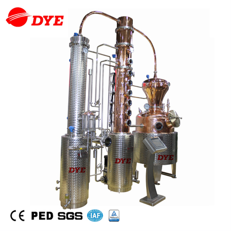 1000 Liters Automatic Alcohol Distillation Equipment Rum Distiller ...